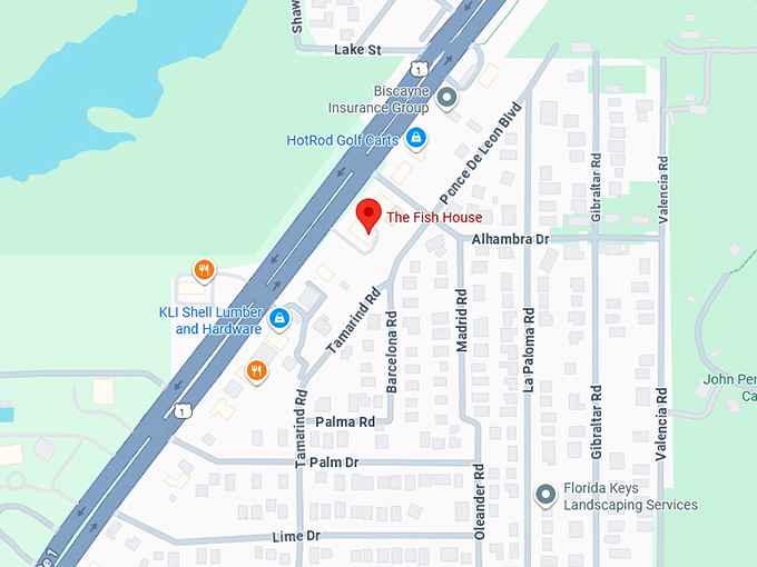 16. the fish house map