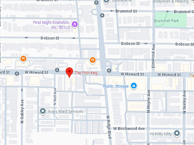 16. the fish keg map