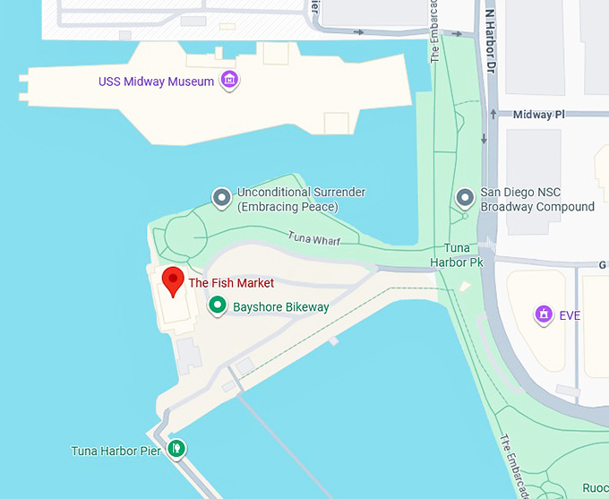 16. the fish market map