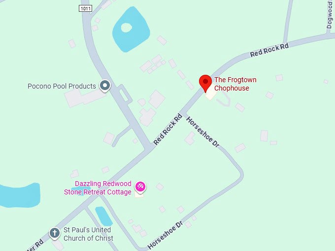 the frogtown chophouse map