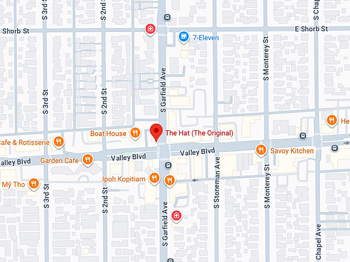 16. the hat (the original) map