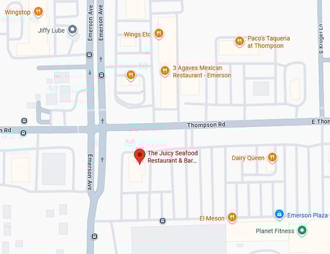 16. the juicy seafood restaurant & bar beech grove map