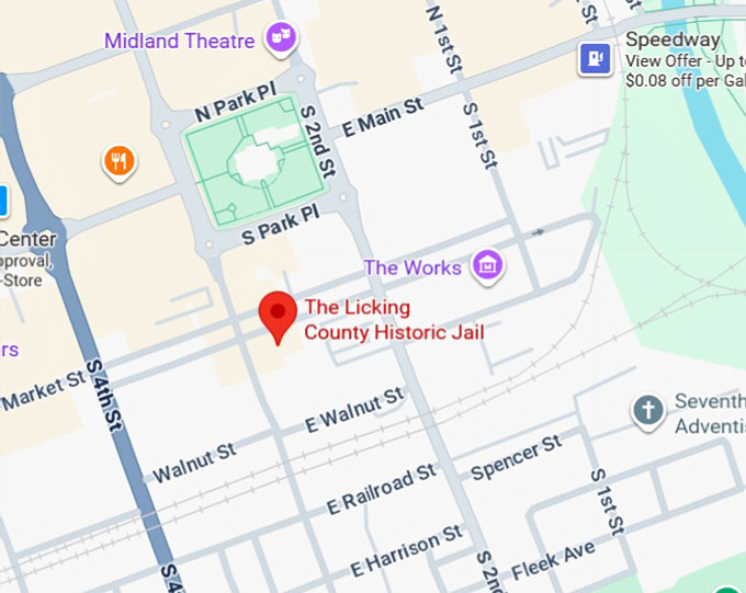 16. the licking county historic jail map