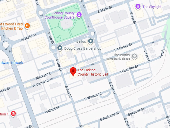16. the licking county historic jail map