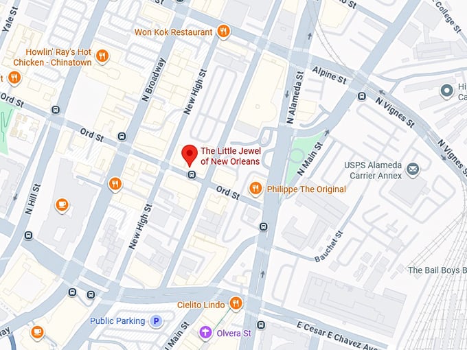 16. the little jewel of new orleans map