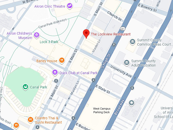 16. the lockview restaurant map