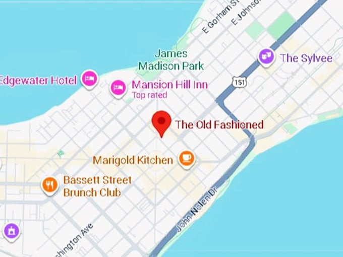 16. the old fashioned map