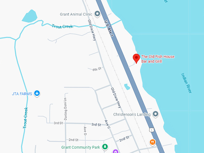 16. the old fish house bar and grill map