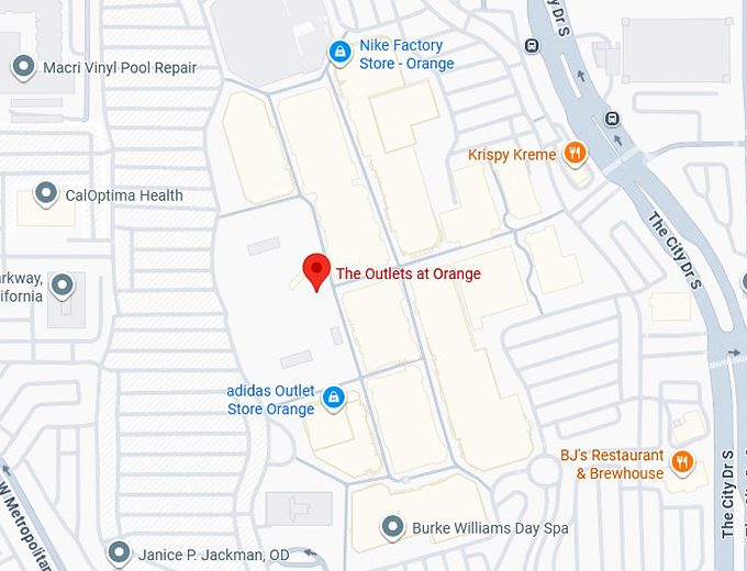 16. the outlets at orange map