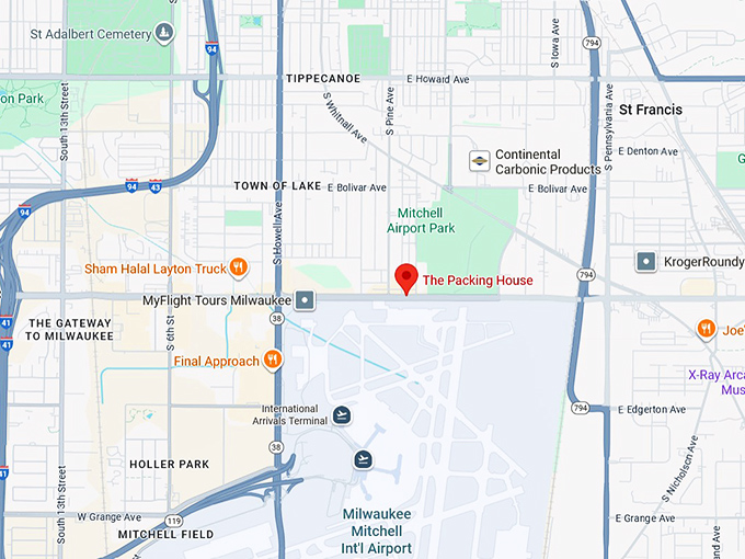 16. the packing house map