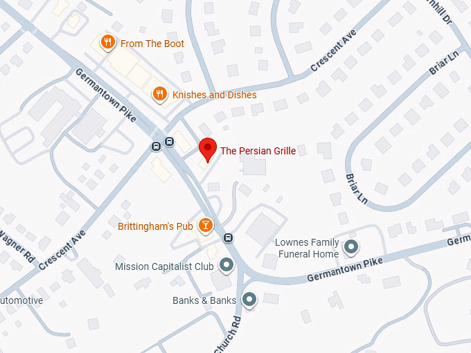 16. the persian grille map