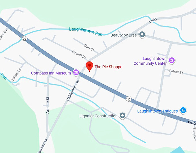 16. the pie shoppe map