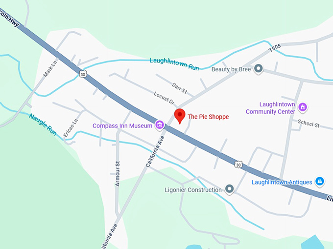 16. the pie shoppe map