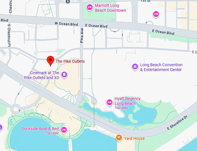 16. the pike outlets map