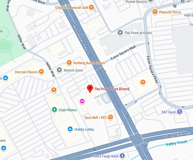 16. the pour house map