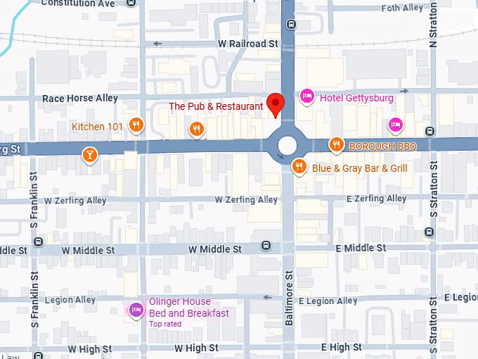 16. the pub & restaurant map