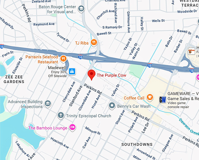 16. the purple cow map