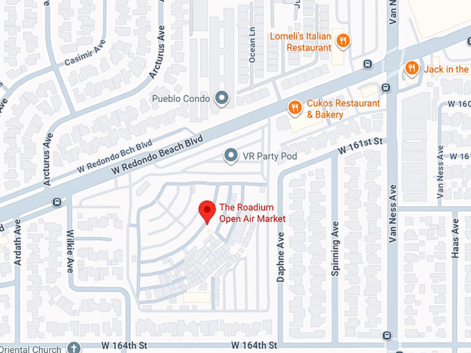 16. the roadium open air market map
