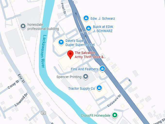 16. the salvation army thrift store & donation center map