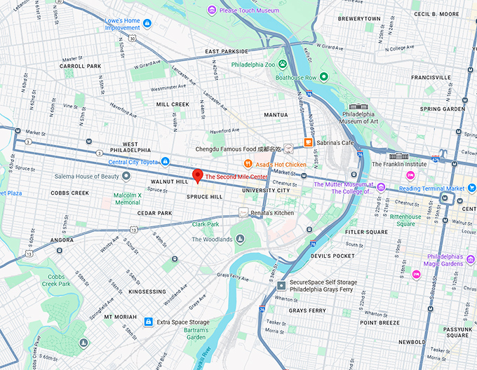 16. the second mile center map