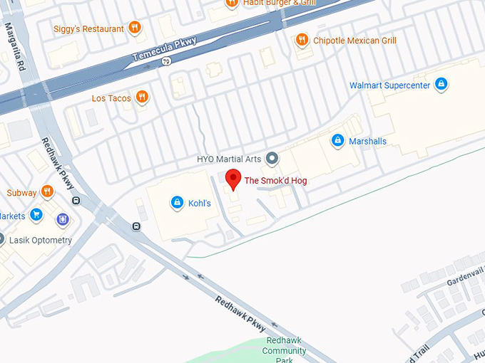 16. the smok’d hog map