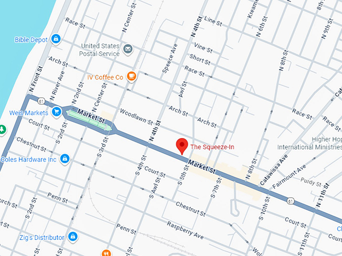 16. the squeeze in map