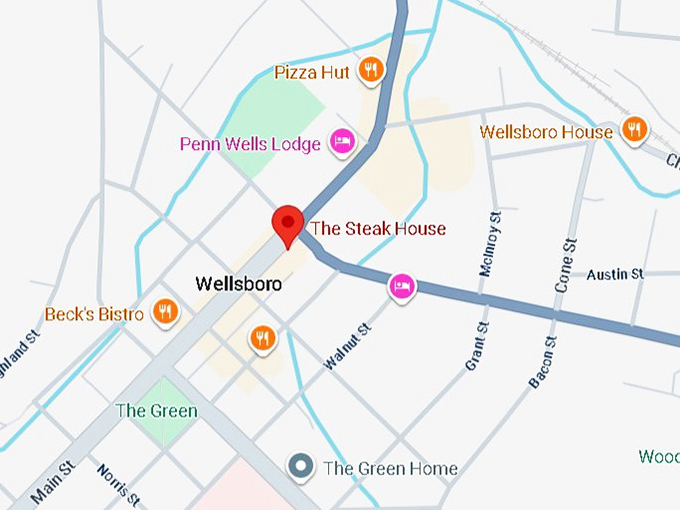 16. the steak house map