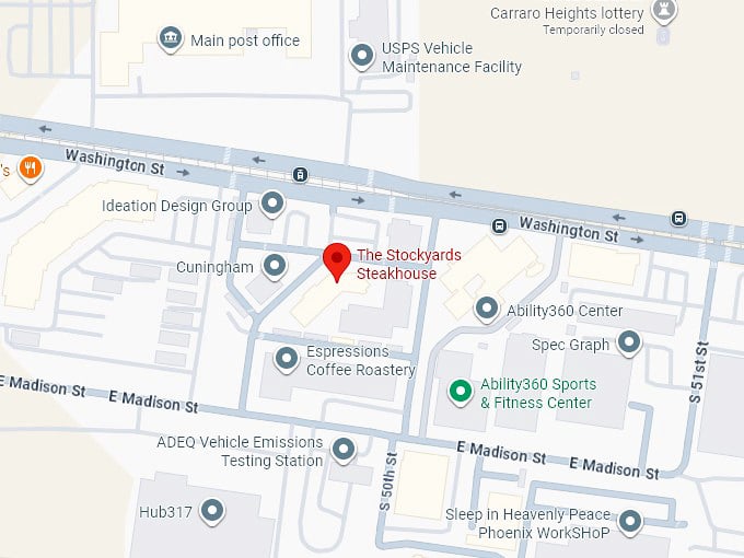 16. the stockyards restaurant map