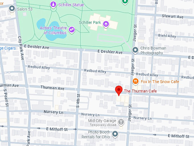 16. the thurman cafe map