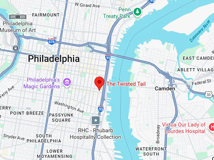 16. the twisted tail map