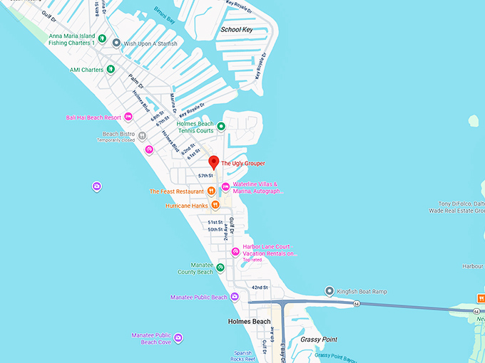 16. the ugly grouper map