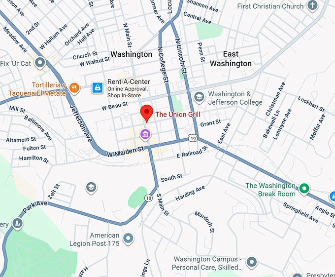 16. the union grill map