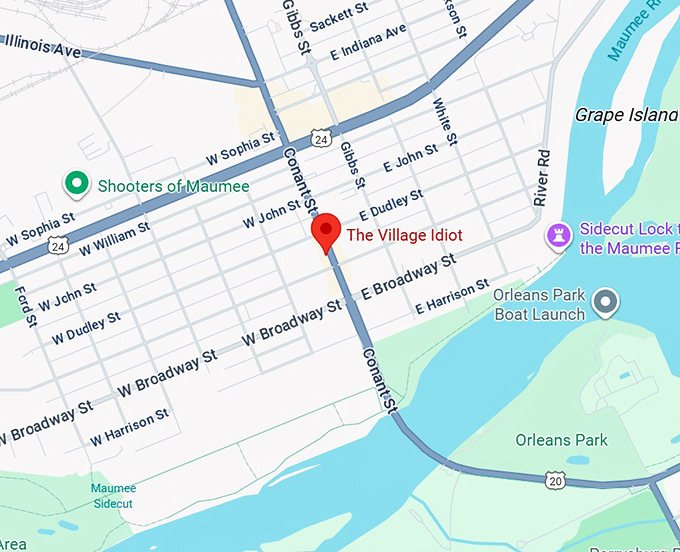 16. the village idiot map