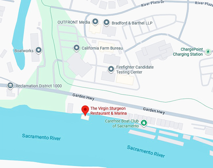 16. the virgin sturgeon restaurant & marina map