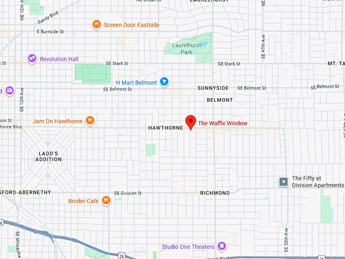 16. the waffle window map