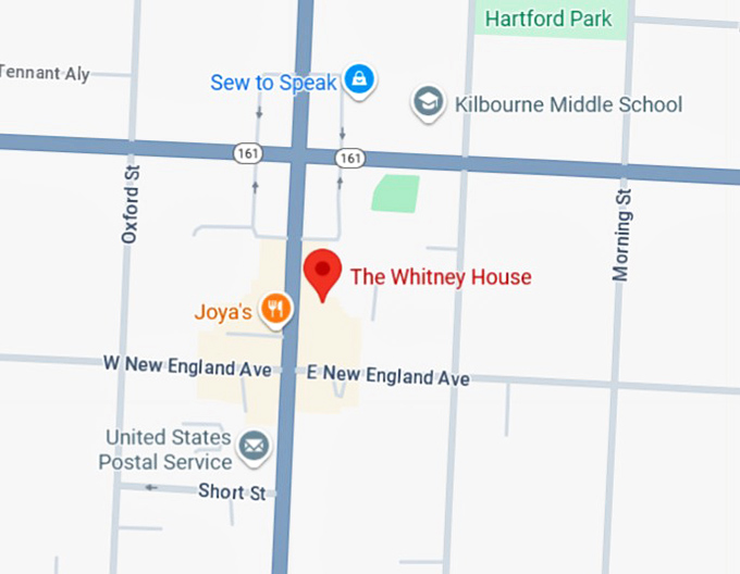 16. the whitney house map