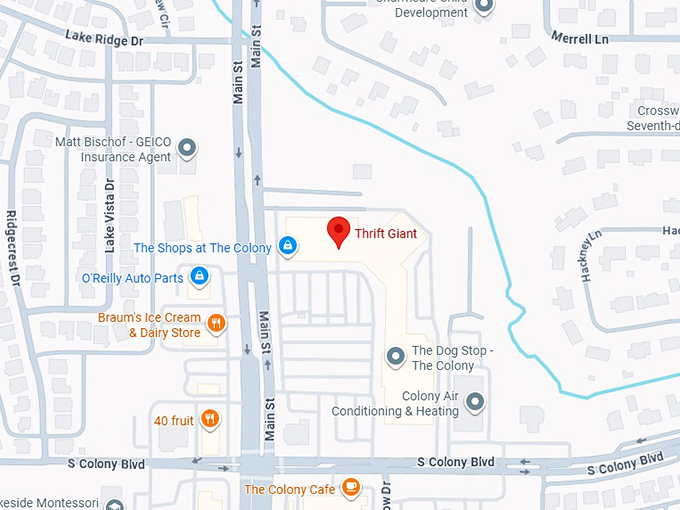 16. thrift giant map