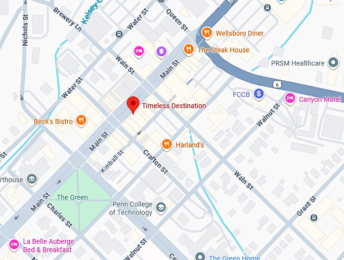 16. timeless destination map