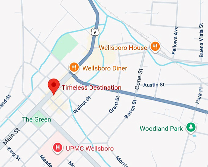 16. timeless destination map