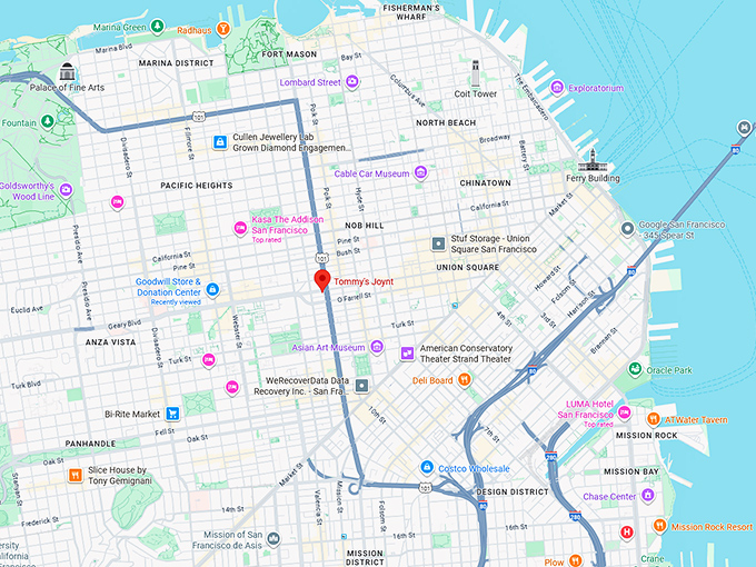 16. tommy&rsquo;s joynt map