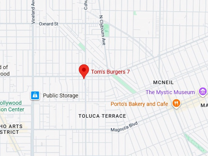 16. tom's burgers 7 map