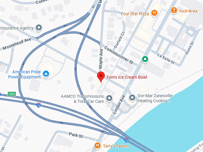 16. tom&rsquo;s ice cream bowl map