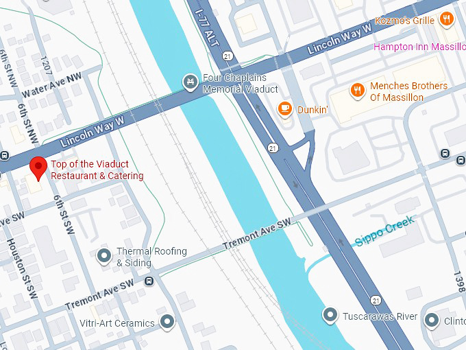 16. top of the viaduct restaurant & catering map