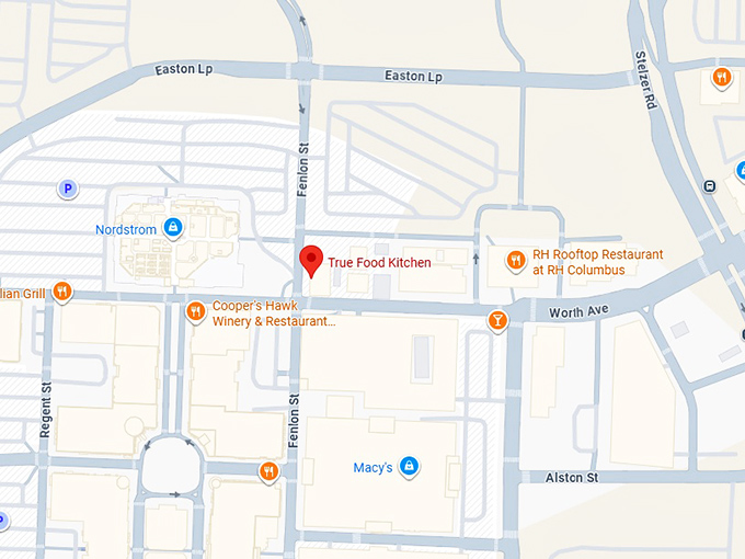 16. true food kitchen map