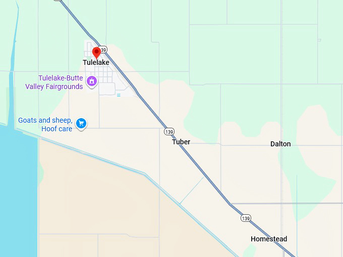 16. tulelake map
