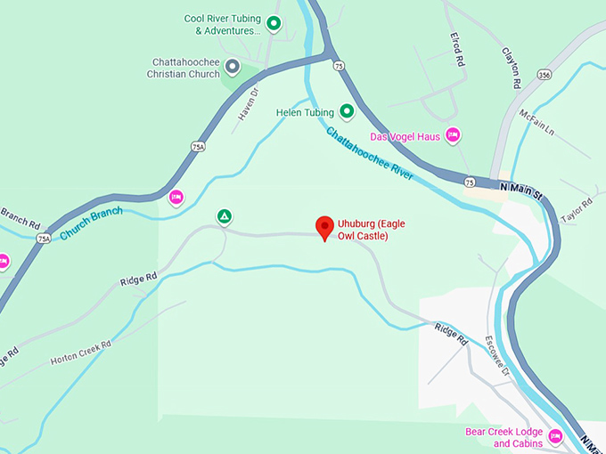 16. uhuburg (eagle owl castle) map