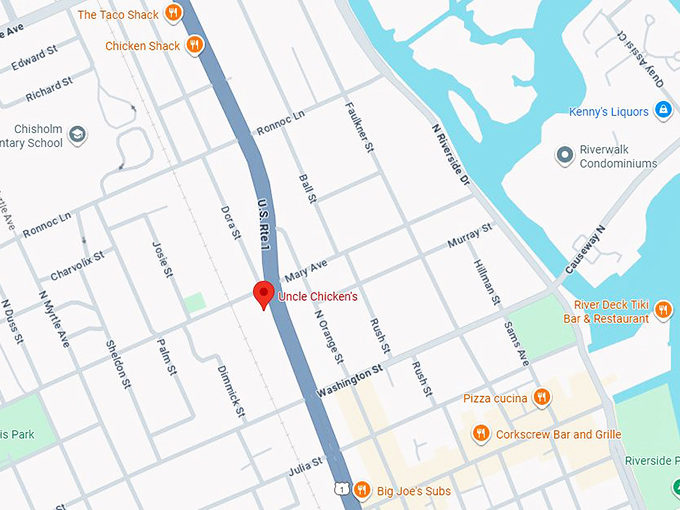 16. uncle chicken's map