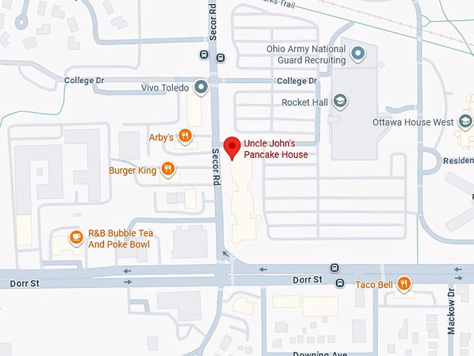 16. uncle john&rsquo;s pancake house map