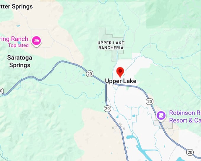 16. upper lake map
