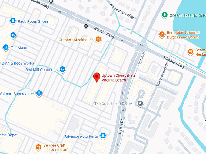 16. uptown cheapskate map